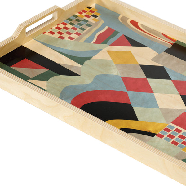 Paloma Rust Serving Tray | wolfum