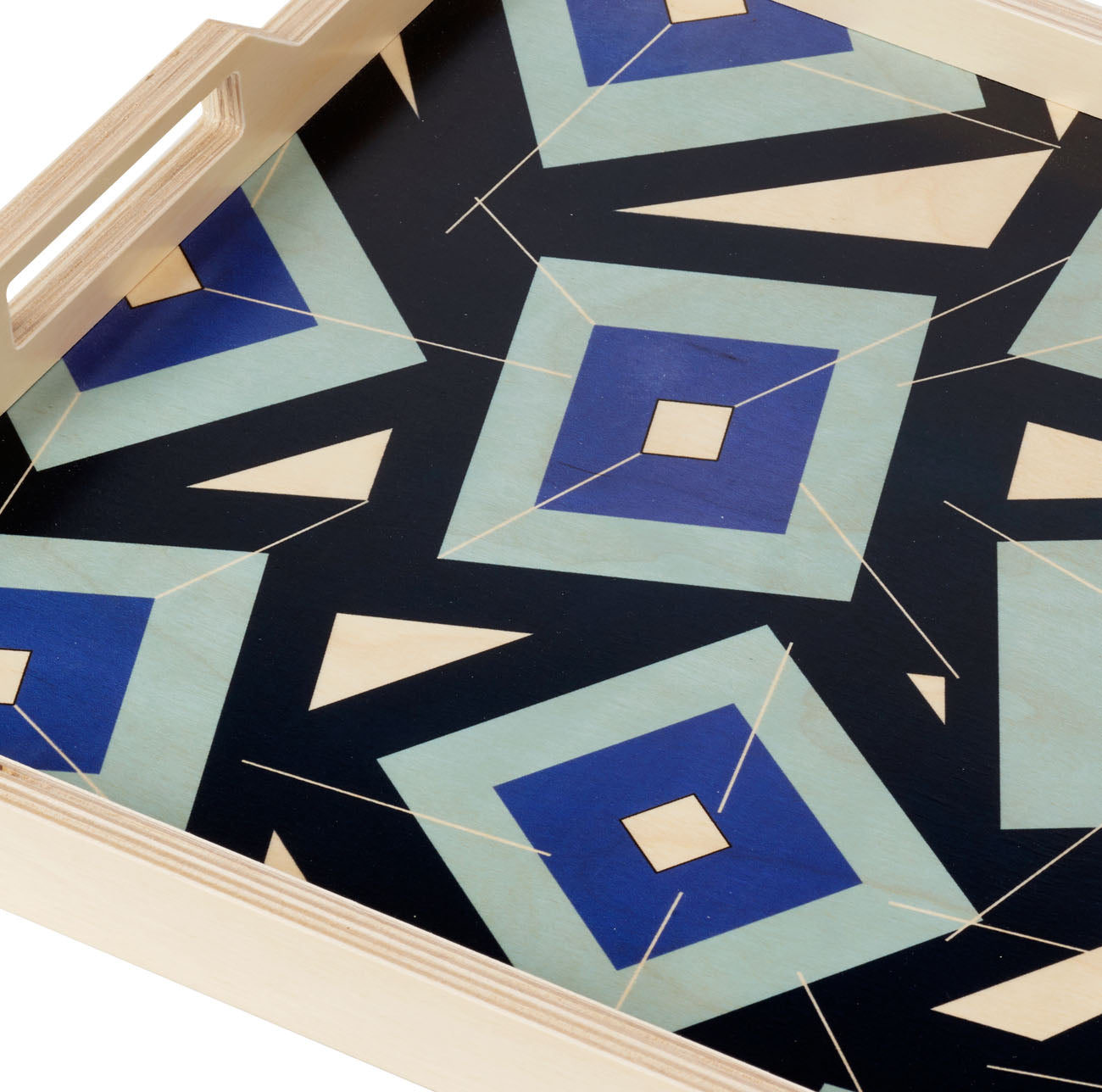 alma blue serving tray | wolfum