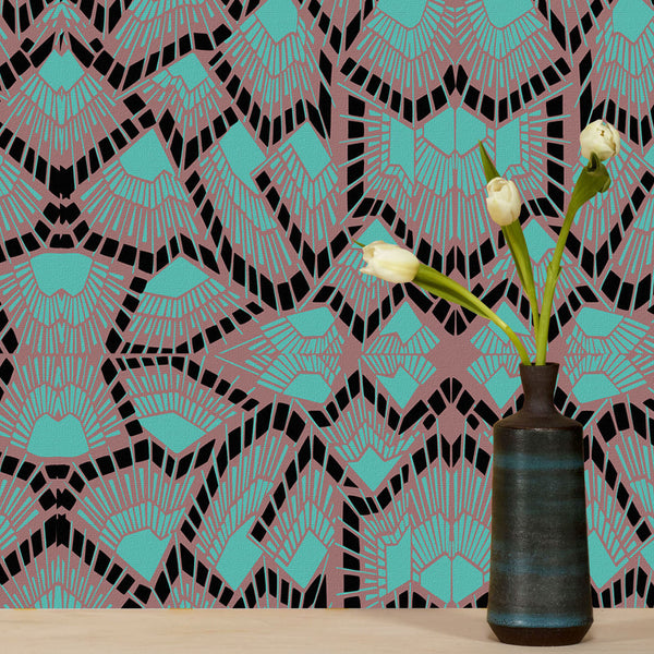 deco wallpaper - midnight | wolfum